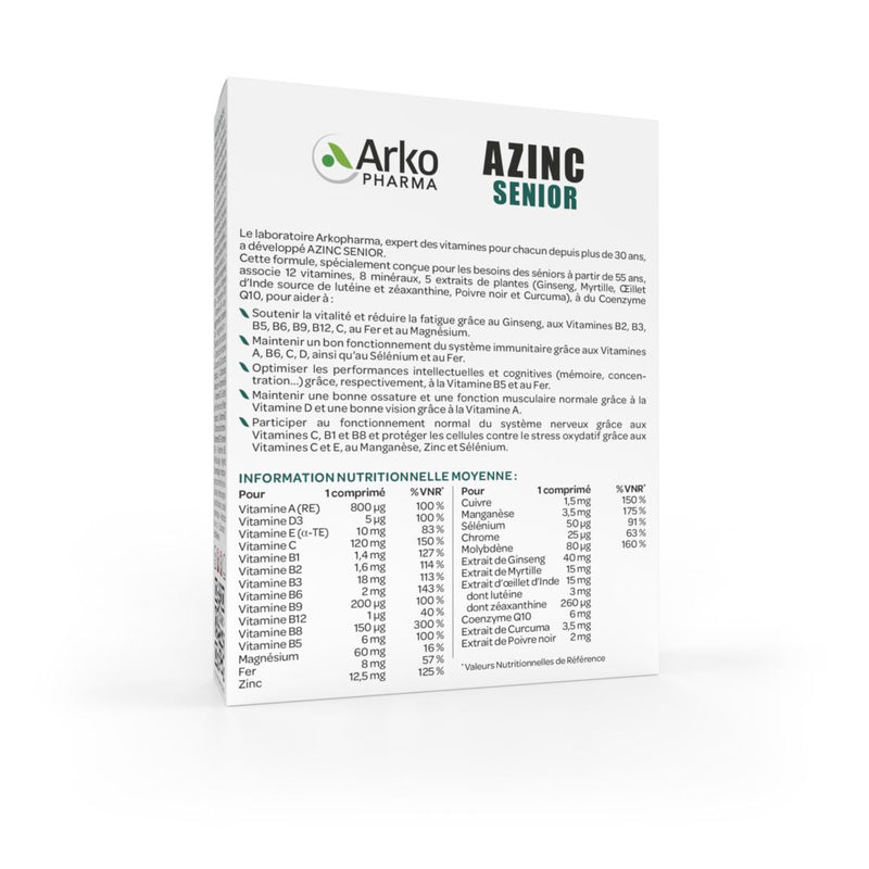 Azinc® Senior • Arkopharma