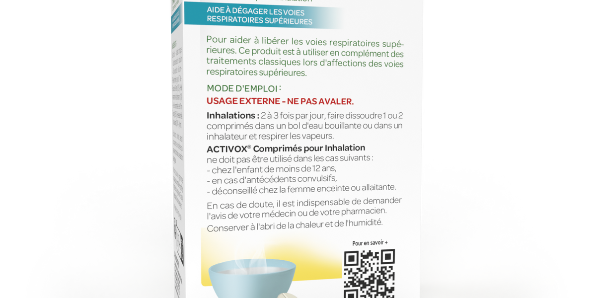 Activox® Comprimés pour Inhalation • Arkopharma