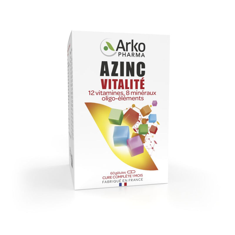 Azinc® - Comprimés et gélules anti fatigue et immunité | Arkopharma
