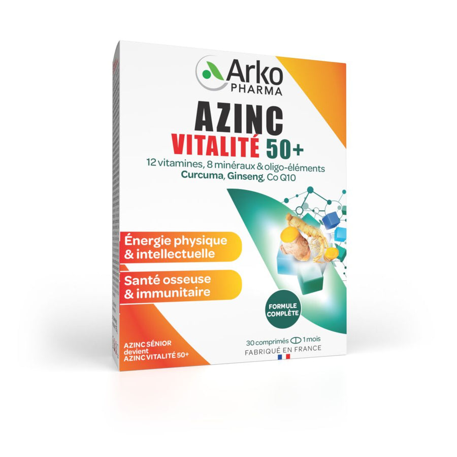 Azinc Vitalité 50+ • Arkopharma