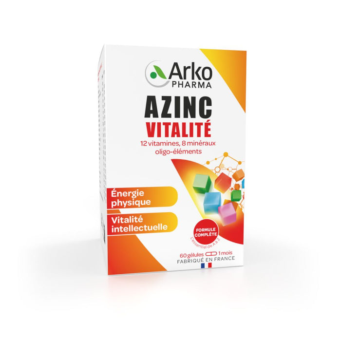 Azinc® - Comprimés et gélules anti fatigue et immunité | Arkopharma