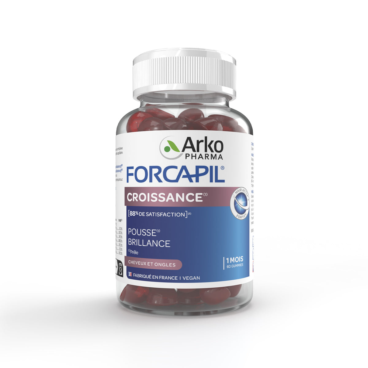 Forcapil® Gummies Croissance • Arkopharma
