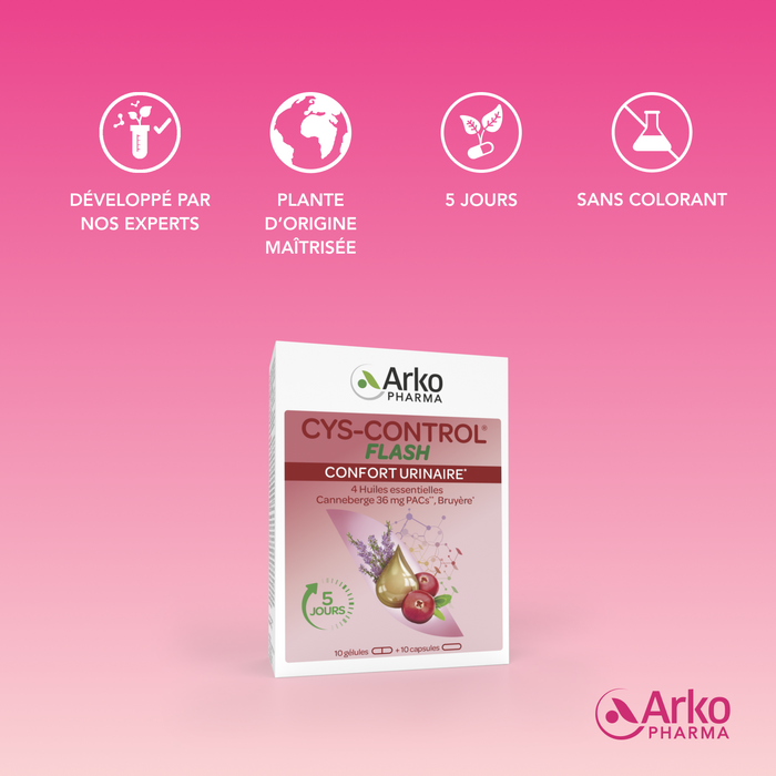 Cys-Control® Flash • Arkopharma