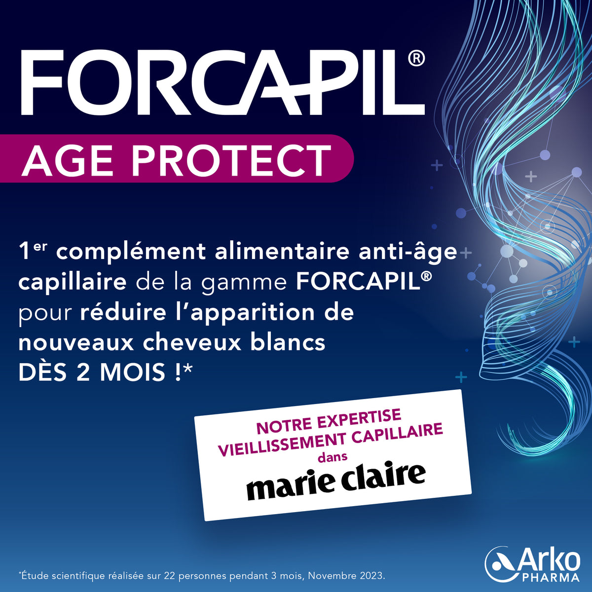 Forcapil® Age Protect comprimé • Arkopharma