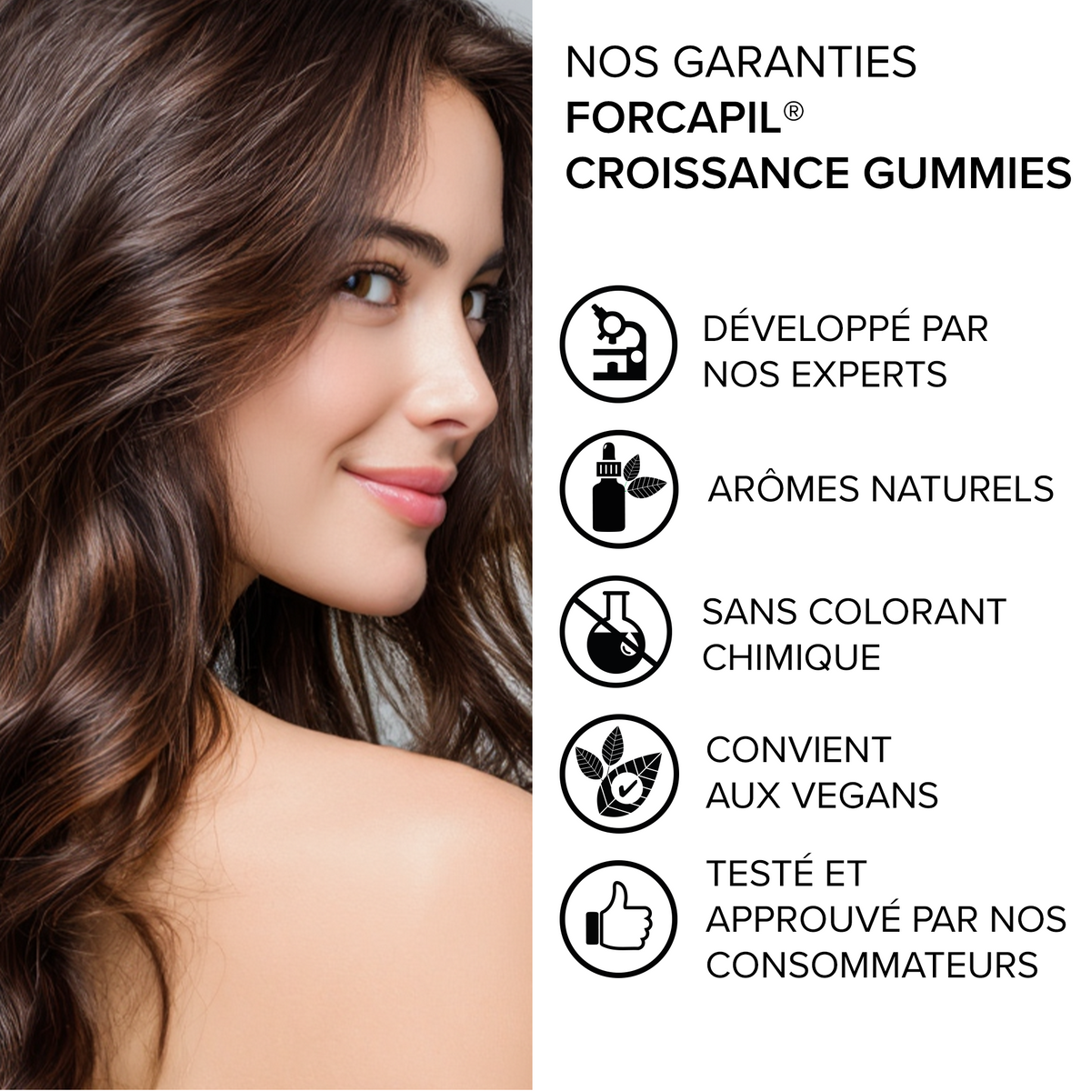 Forcapil® Gummies Croissance • Arkopharma