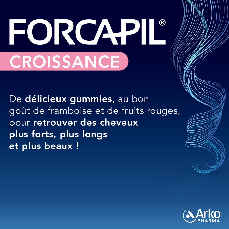 Forcapil® Gummies Croissance • Arkopharma