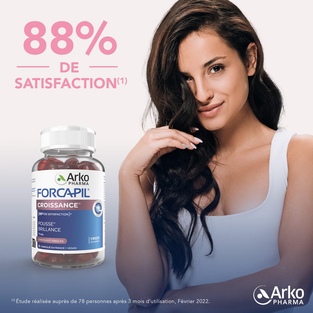 Forcapil® Gummies Croissance • Arkopharma