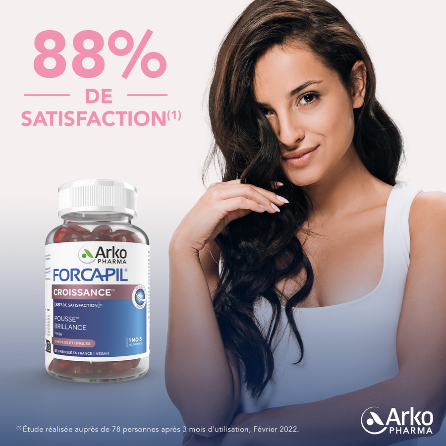 Forcapil® Gummies Croissance • Arkopharma