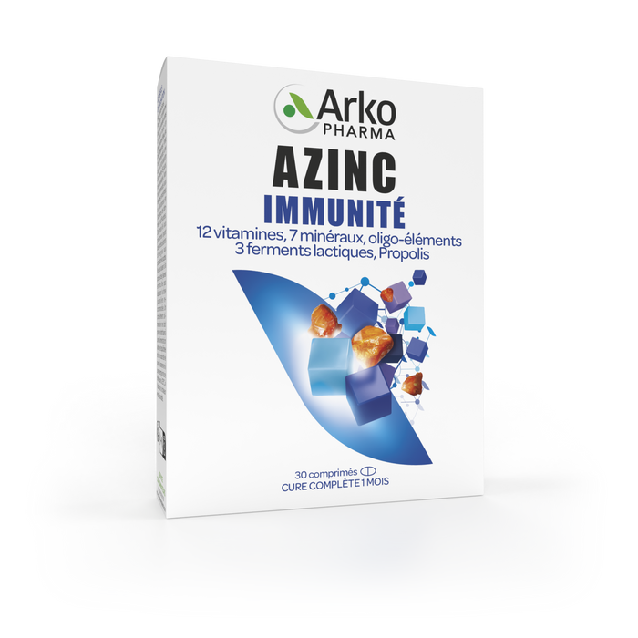 Azinc® - Comprimés et gélules anti fatigue et immunité | Arkopharma
