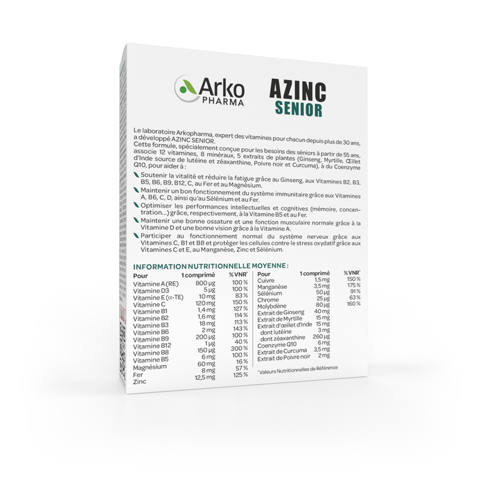 Azinc® Senior • Arkopharma